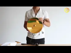 Gold Modern Pendant Light Baking Paint Iron Acrylic For Living Room