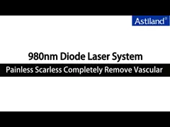 Scarless Painless 980nm Vein Removal Laser Machine Portable With Touch Screen Panel
