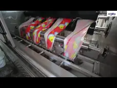 50kW Continuous Textile Washing Machine 80m/min For Knitted / Woven Fabric