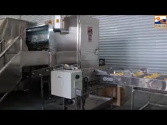 Complete Automatic Sugar Cone Production Line Stainless Steel PLC Control for Ice Cream