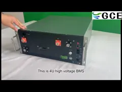 19 Inch 4U Integrated High Voltage BMS 250A 720V RBMS Master For ESS / UPS