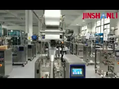 304 SS VFFS Vertical Automatic Granule Packing Machine 80 Bags / Min PLC Control