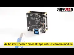 4k HD Fixed Focus USB Camera Module IMX577 / 377 For Security Monitoring