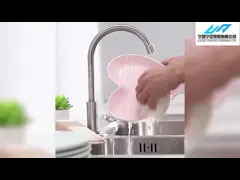Stainless Steel Bulk Kitchen Supplies Hanging Sponge Holder With Drain Pan