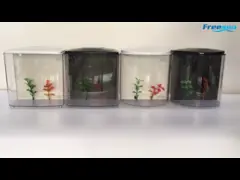 Acrylic Glass Water Aquarium Fish Tank LED Light For Home Decorations