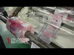 Multifunction Ziplock Laminating Pouch Making Machine 120pcs/min For Beverage