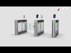 Entrance Control Face Recognition Swing Gate Turnstile 50 Person / min Anti - Pinch