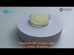 Light Yellow Veterinary Medicine Drugs Tilmicosin 20% Premix Granules For Pigs / Chickens