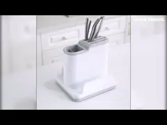 Multifunctional Plastic Bulk Kitchen Supplies Kitchen Knife Rack For Tableware Storage