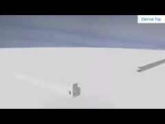 Steel Frame Movable Shipping Container Homes 50.3mm Thick Class A Fireproof