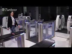 Safety Electronic Turnstile Gates 35 Persons / min 304 Stainless Steel
