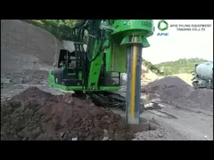 Rotary Borehole 80m/Min Hydraulic Pile Machine 26rmp 2000/2500mm Diameter