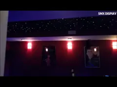 지붕에 있는 광섬유 기반의 LED 패널 RGB PMMA 7 핵 영화관