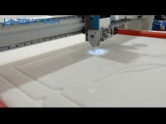 Máquina para cobrir com uma única agulha de 3000 rpm Sistema de ruído da janela