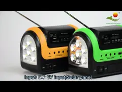 Mini LED Solar Panel Energy System Energy Saving Safety For Camping