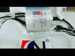 IP54 Signal USB Slip Ring Middle Size Female / Male Connector Smooth Rotation