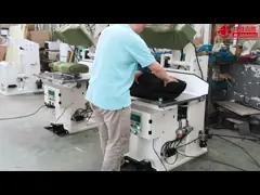 PLC Steam Dress Pressing Machine Vertical High Efficient For Clothes