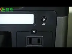 1000W Portable Solar Power Station Generator AC / DC Output LiFePO4 Battery