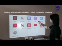 4K Mini Portable Projector Video 180 Inch 2.4G Wireless For Kids