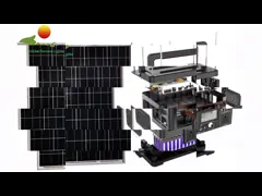 DC Portable Solar Generators Large Capacity High Efficiency Household