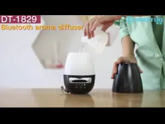 Bluetooth Smart Aroma Diffuser Audio Ultrasonic Cool Mist 120ml Portable