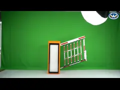 Security Steel Parking Barrier Gate 1.5 - 6S RS485 With Remote Control