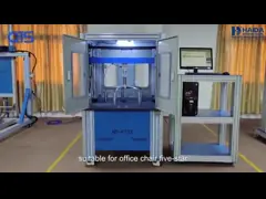 Chair Base Furniture Testing Machines Static Strength Vertical Pressure Paint