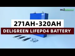 Large Capacity Lithium Ion Solar Battery 3.2V 271 - 320Ah Free Busbar