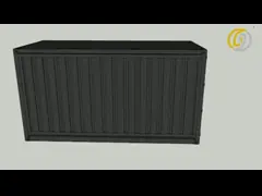 Hotel Villa Expandable Shipping Container House Prefabricated Thermal Insulation