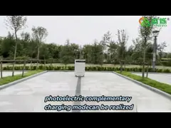 Household Portable Solar Generators Photovoltaic Rechargeable High Efficency
