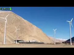 Solar Hybrid Pitch Control Wind Turbine Small 20KW For Electricity Generation