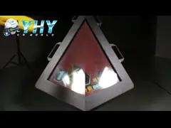 Dual Screen VR Theme Parks Infrared Shooting Mini Size For 4 Players