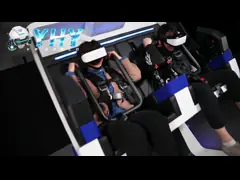 Immersive Motion VR Theme Parks 2 Seats 360 Degree Roller Coaster