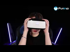Commercial 9D Virtual Reality Simulator 360 Degree Flight FRP Model Metal