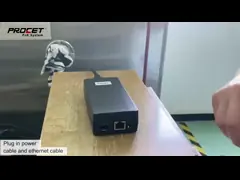 PDs 60W 802.3BT PoE Injector Gigabit Ethernet Camera For Base Stations