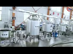 Automatic Milk Yogurt Making Machine Dairy Pasteurized SUS304 Tank Structure