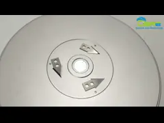 Tungsten Carbide Industrial Slitter Blades Sharp High Precision Polishing