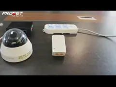 Active 802.3AF PoE Injector 48Vdc 320mA Non Condensation Wall Mounted