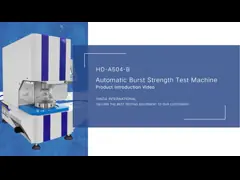 Corrugated Cardboard Paper Testing Equipments Automatic HIgh Accuracy