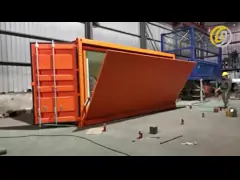 All Welded Expandable Shipping Container House 20HC High Strength