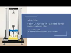 A3 Steel Furniture Testing Machines High Accuracy Foam Compreesion