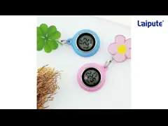 Multi Pattern Nurses Clip On Fob Watch Accurate Waterproof Detachable Case