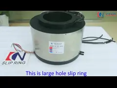 ID 200mm Through Hole Slip Ring Stainless Steel Housing IP65 For Offshore Crane
