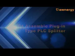 Plug In Type Fiber Optical Splitter Low PDL Small Size For Optical Signal