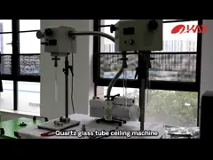 Glass Tube Rotary Quartz Vacuum Sealing Machine Vacuum Dynamic Sealing