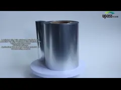 Silver PE Laminated Film Aluminum Foil 0.065mm Thickness For Aluminum Tape