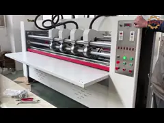 Manual Feed Thin Blade Slitter Scorer Machine 3P Non Burr Sharp Steel