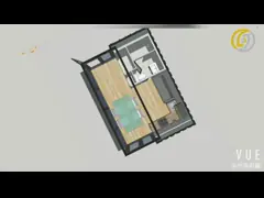 Prefabricated Expandable Shipping Container House 20 / 40hc Sound Insulation