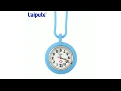 Plexiglass Nurses Clip On Fob Watch Lanyard Silicone Waterproof Adjustable