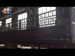 Animals Transporting Storage Semi Trailer 3 Axles Stake Removable 60T Load